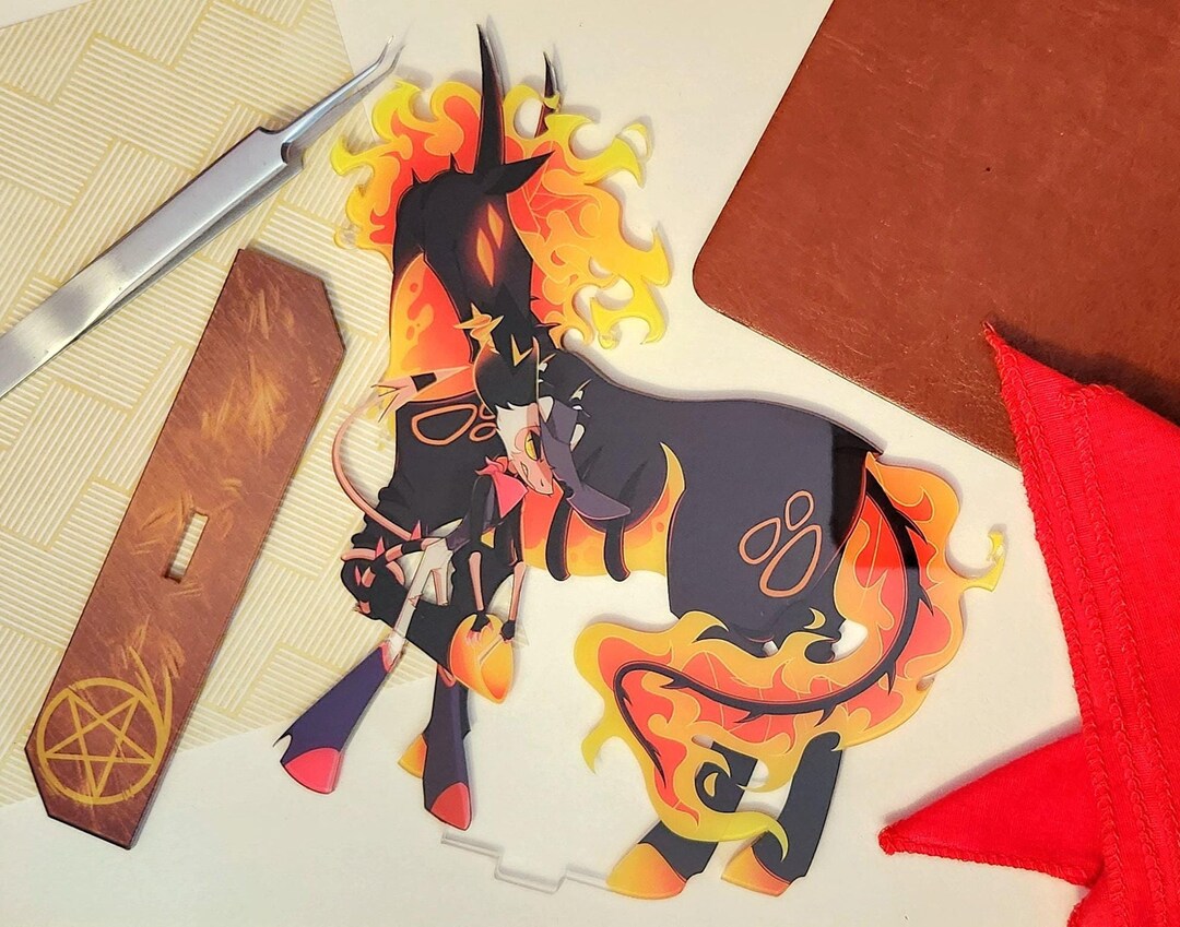 Helluva Boss Striker and Bombproof 6.5 Standee - Etsy UK