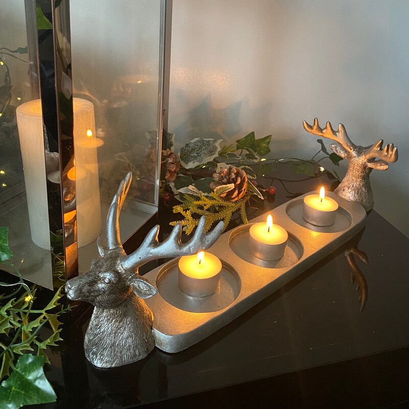 Christmas Stag Tableware - Etsy UK