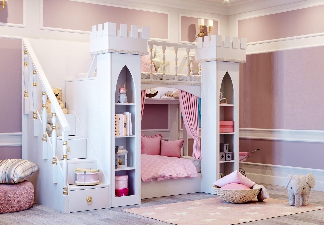 Princess Bunk Beds
