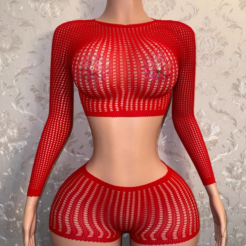 Fishnet Women Shirt - Etsy