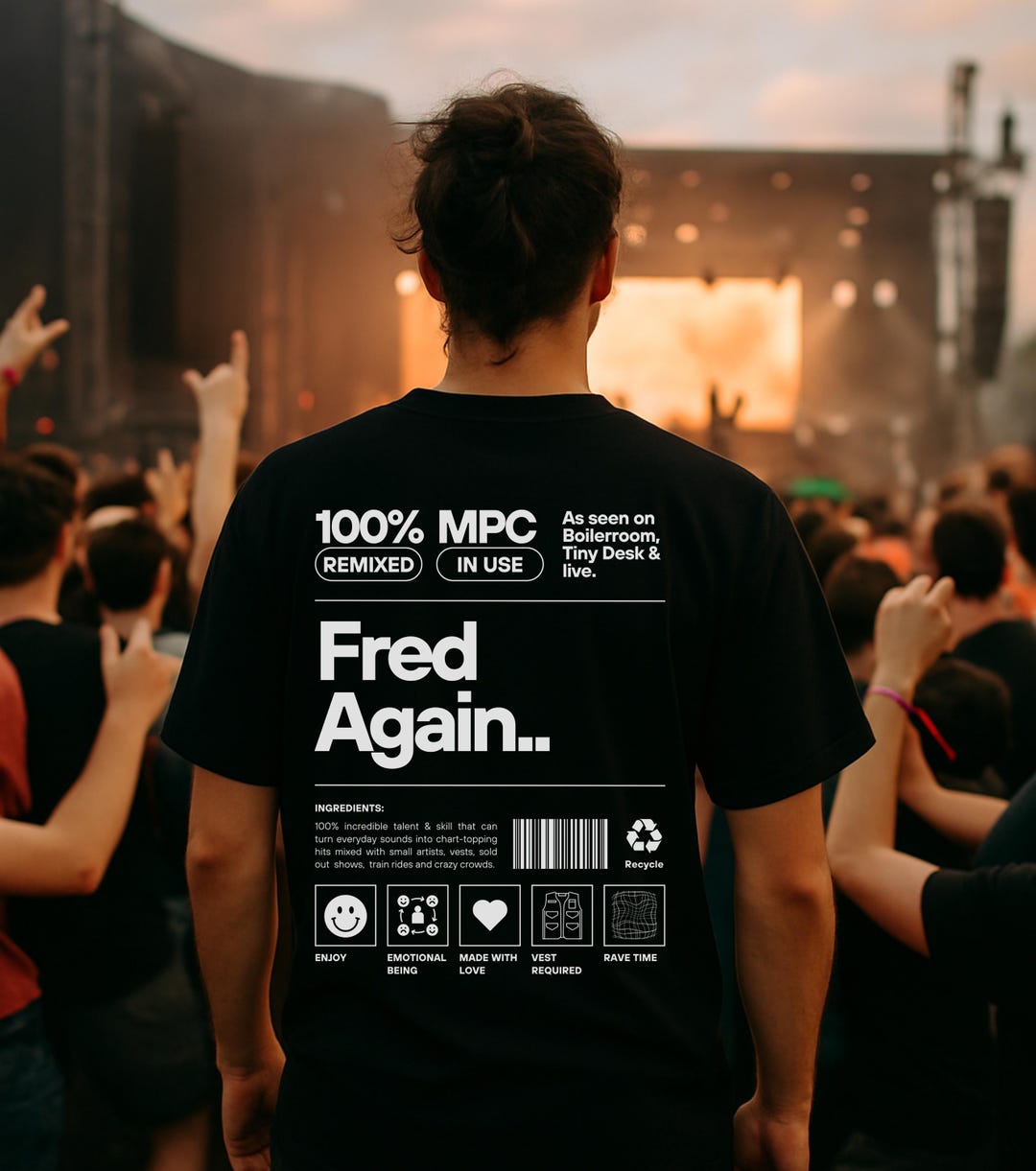 Fred Again Definition T-shirt, Fred Again Fan Merch, Fred Again Ten ...