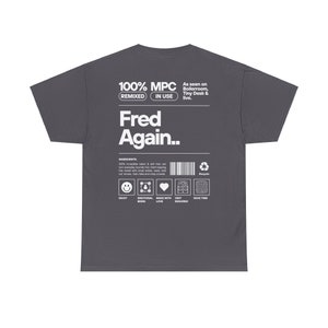 Fred Again T-shirt, Fred Again Fan Merch, Fred Again Ten, Fred Again ...