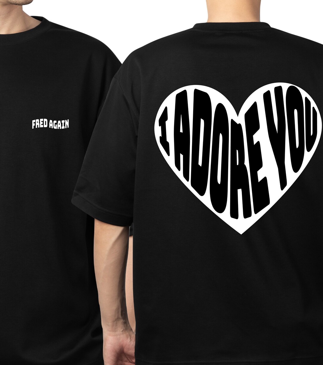 Fred Again T-shirt, Fred Again Fan Merch, Fred Again I Adore You, Fred ...
