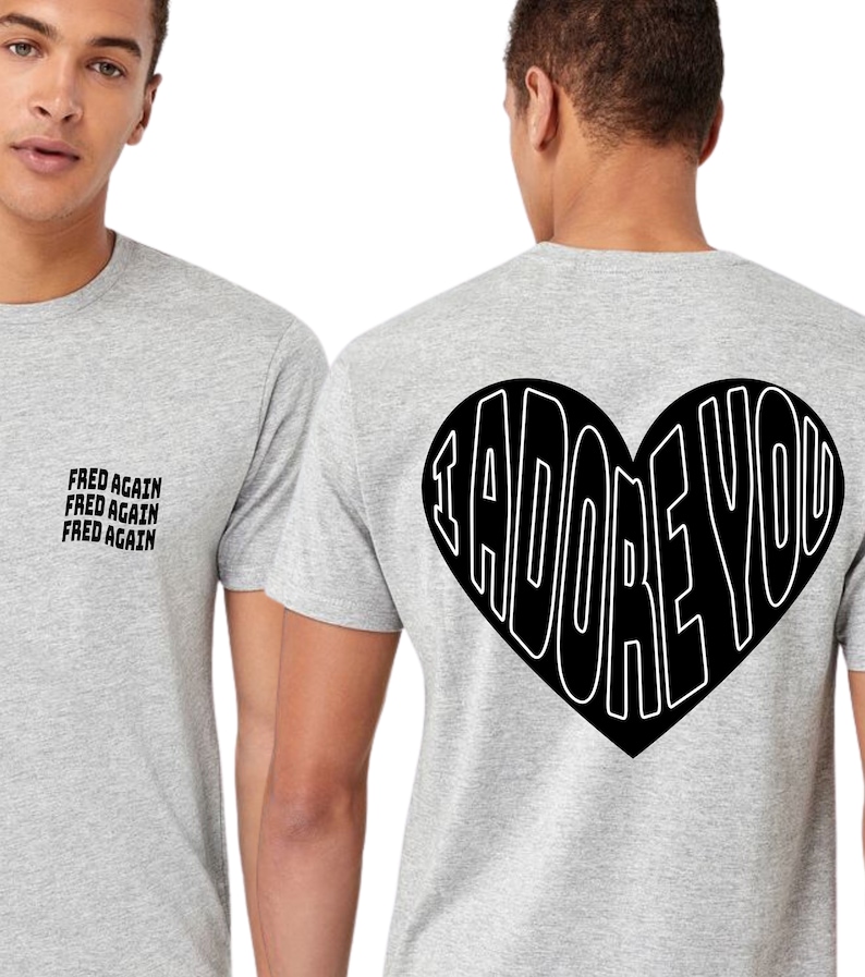 Fred Again Tee Adore You, Fred Again Tshirt, Fred Again Merch, Fred ...