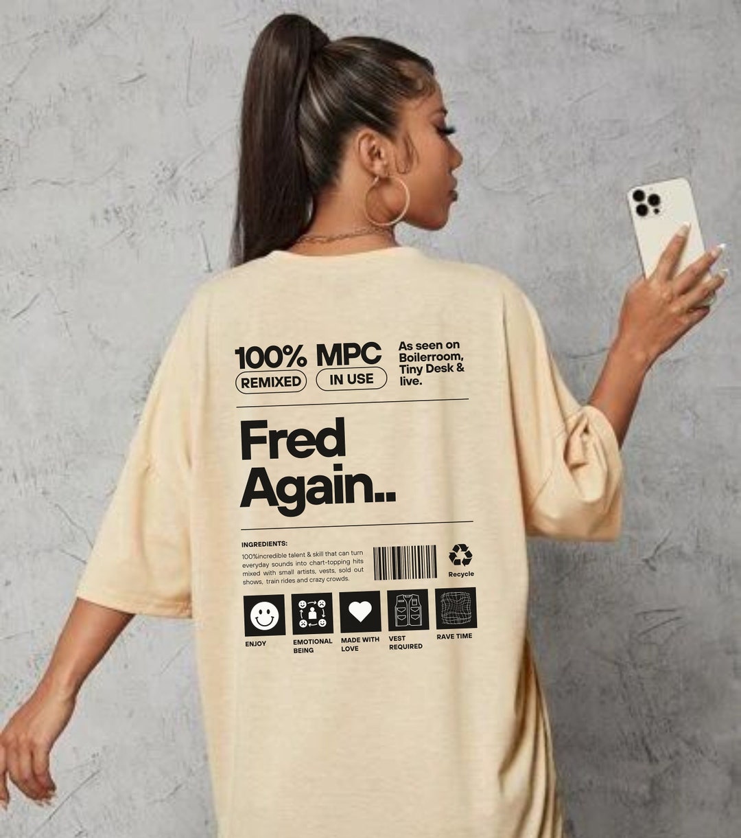 Fred Again T-shirt, Fred Again Fan Merch, Fred Again Ten, Fred Again ...