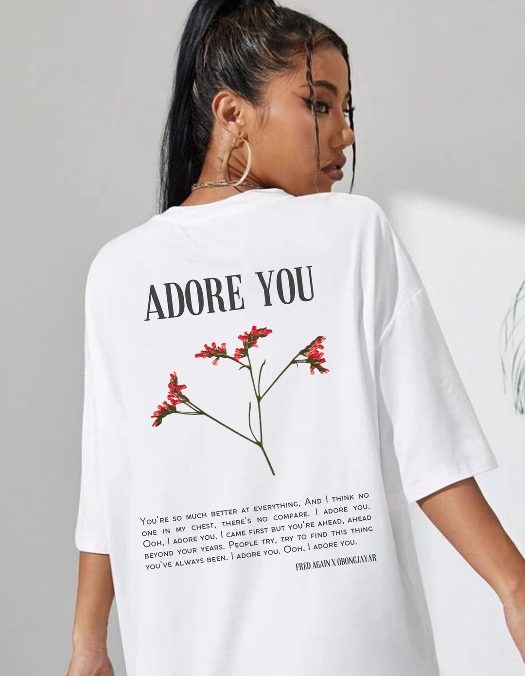 Adore You Fred Again T-shirt, Fred Again Fan Merch, Fred Again I Adore ...