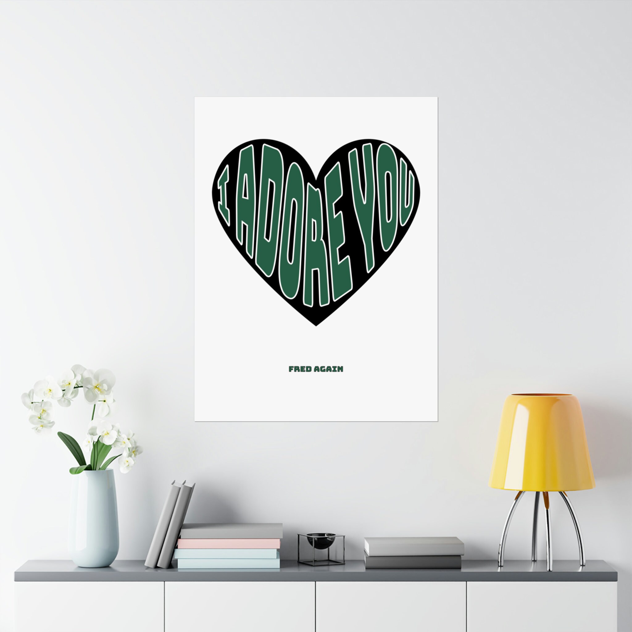 Fred Again Poster, Fred Again Adore You, Physical Print Poster, Boiler ...