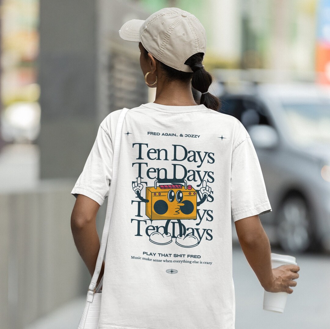 Fred Again T-shirt, Fred Again Fan Merch, Fred Again Ten, Fred Again ...