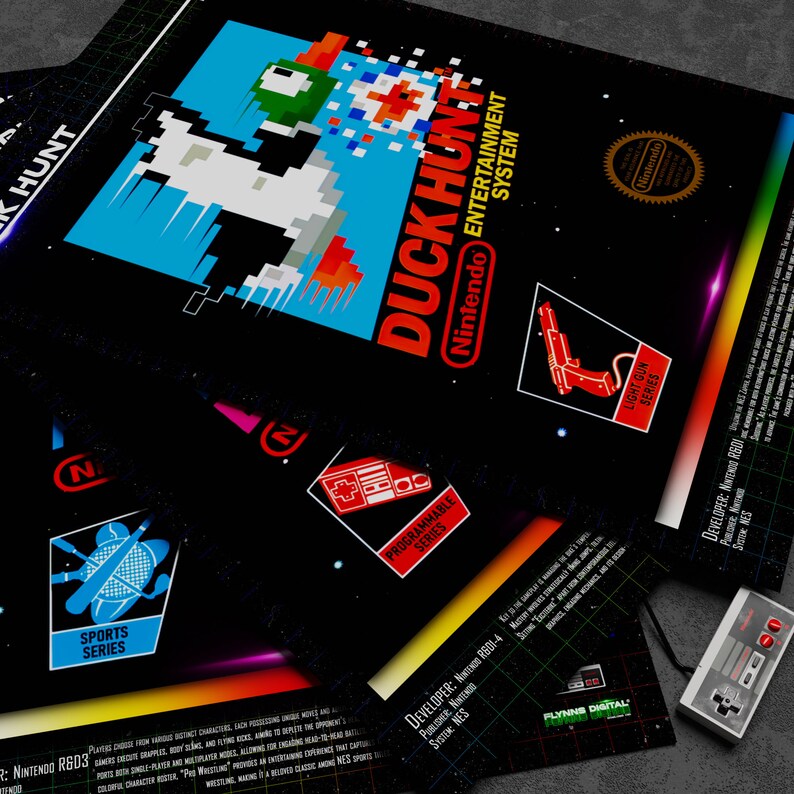 Digital Download Pac-man NES Game Cover Art Poster NES Art, Retro ...