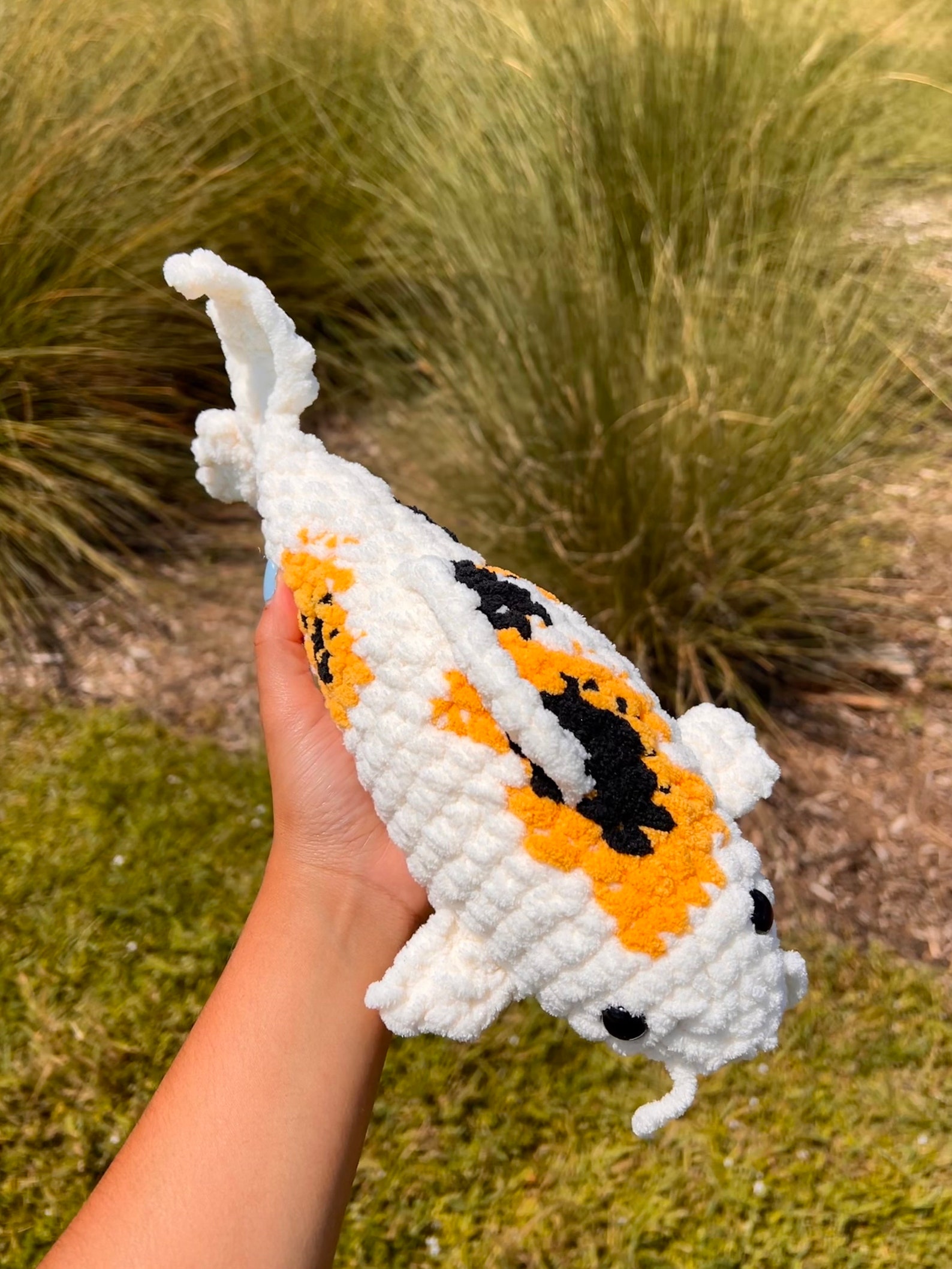 Crochet Koi Fish Plushie Amigurumi - Etsy
