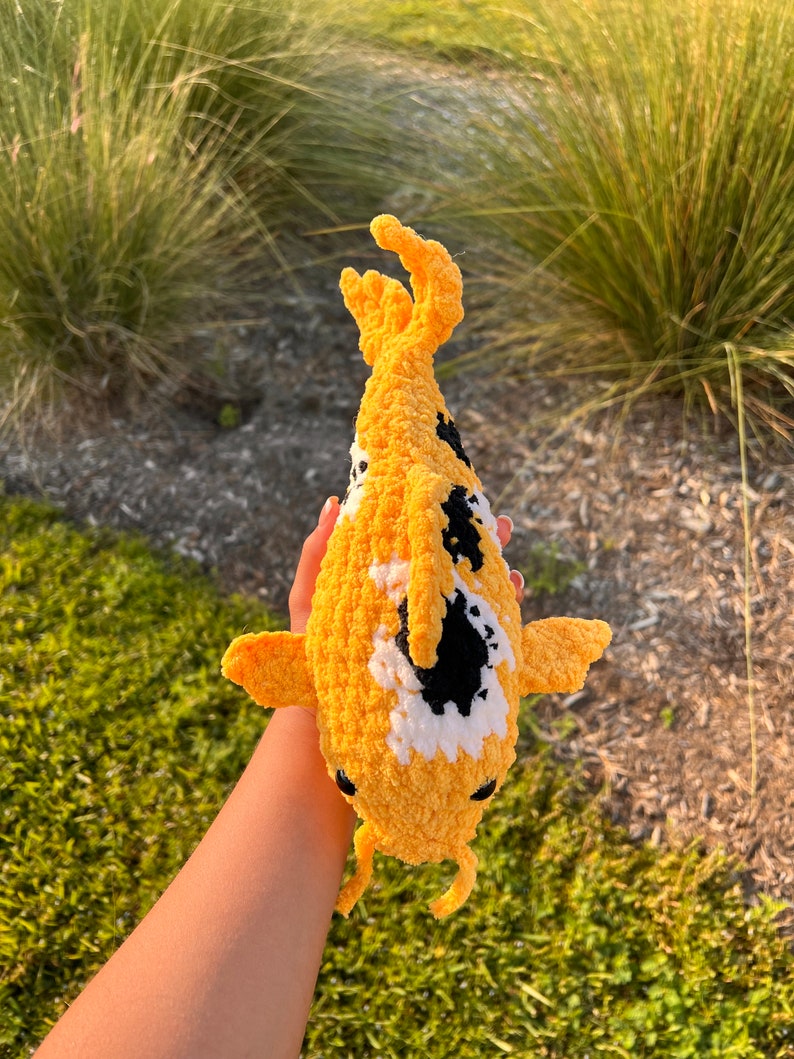 Crochet Koi Fish Plushie Amigirumi - Etsy