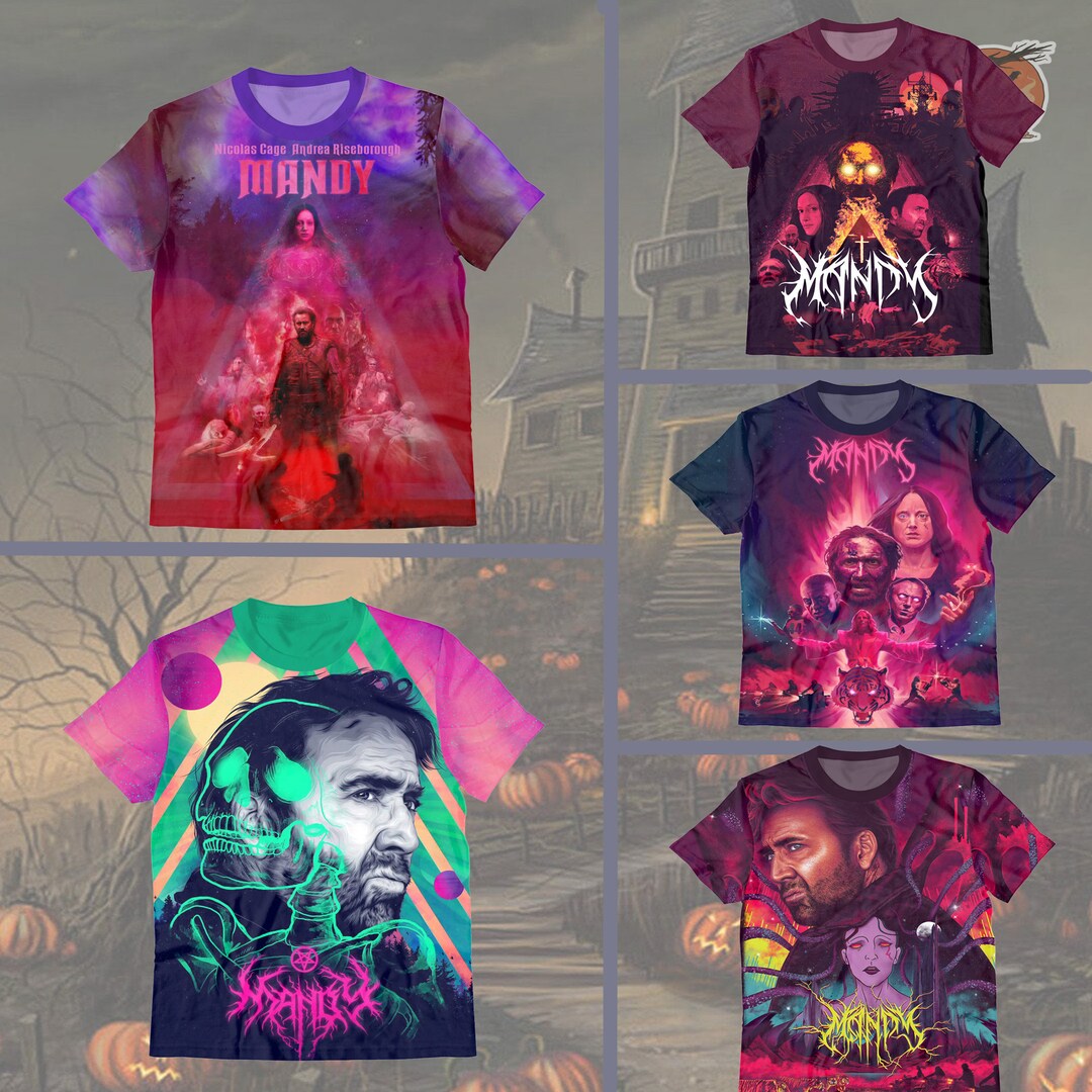 Mandy Horror Movie T-shirt 3D Mandy Action Horror Film Shirt - Etsy
