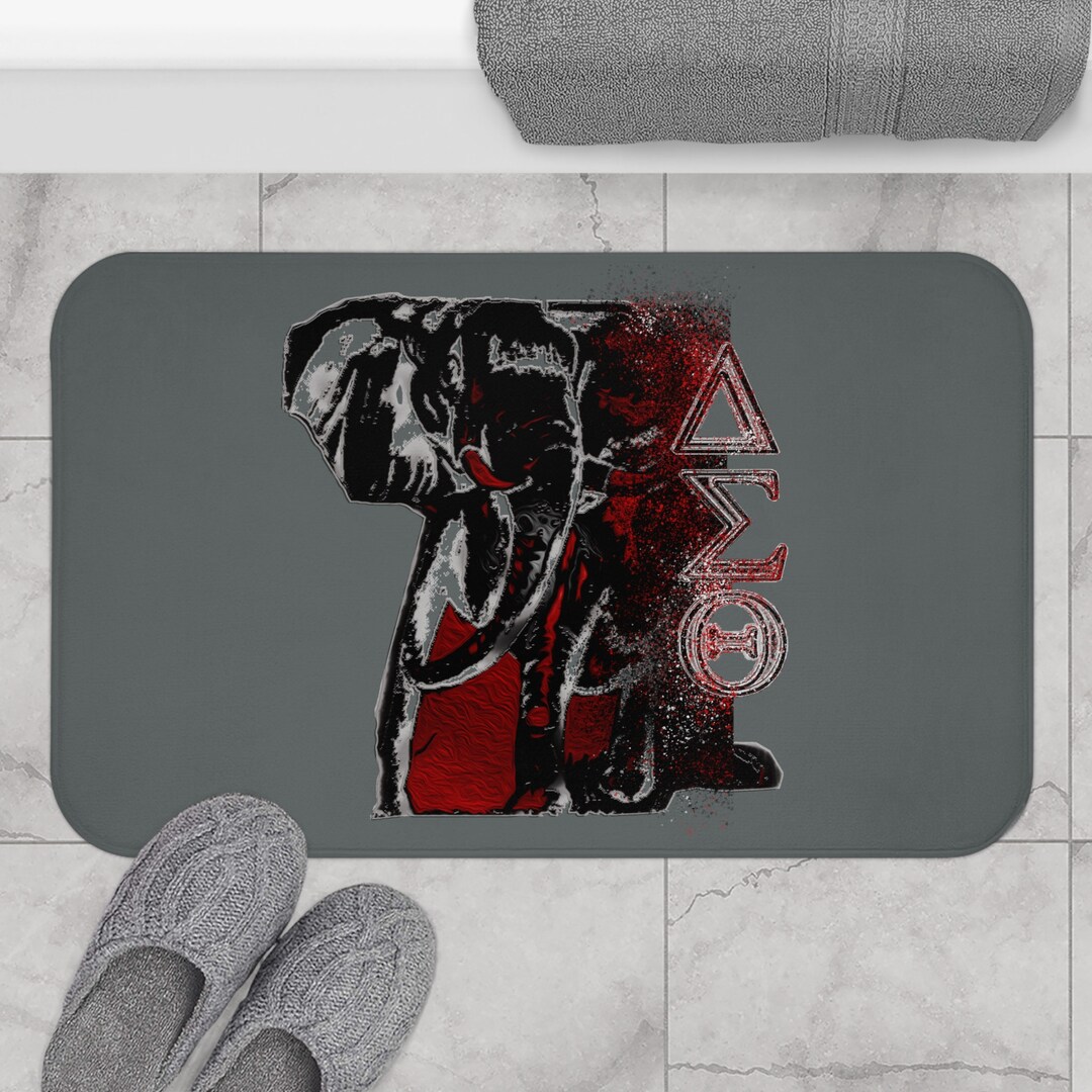 Delta Sigma Theta Bath Mat - Etsy