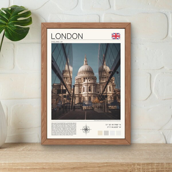 St Paul Cathedral Poster - Etsy