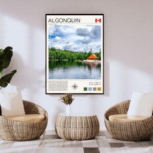Algonquin Print, Algonquin Wall Art, Algonquin Park Poster, Algonquin ...