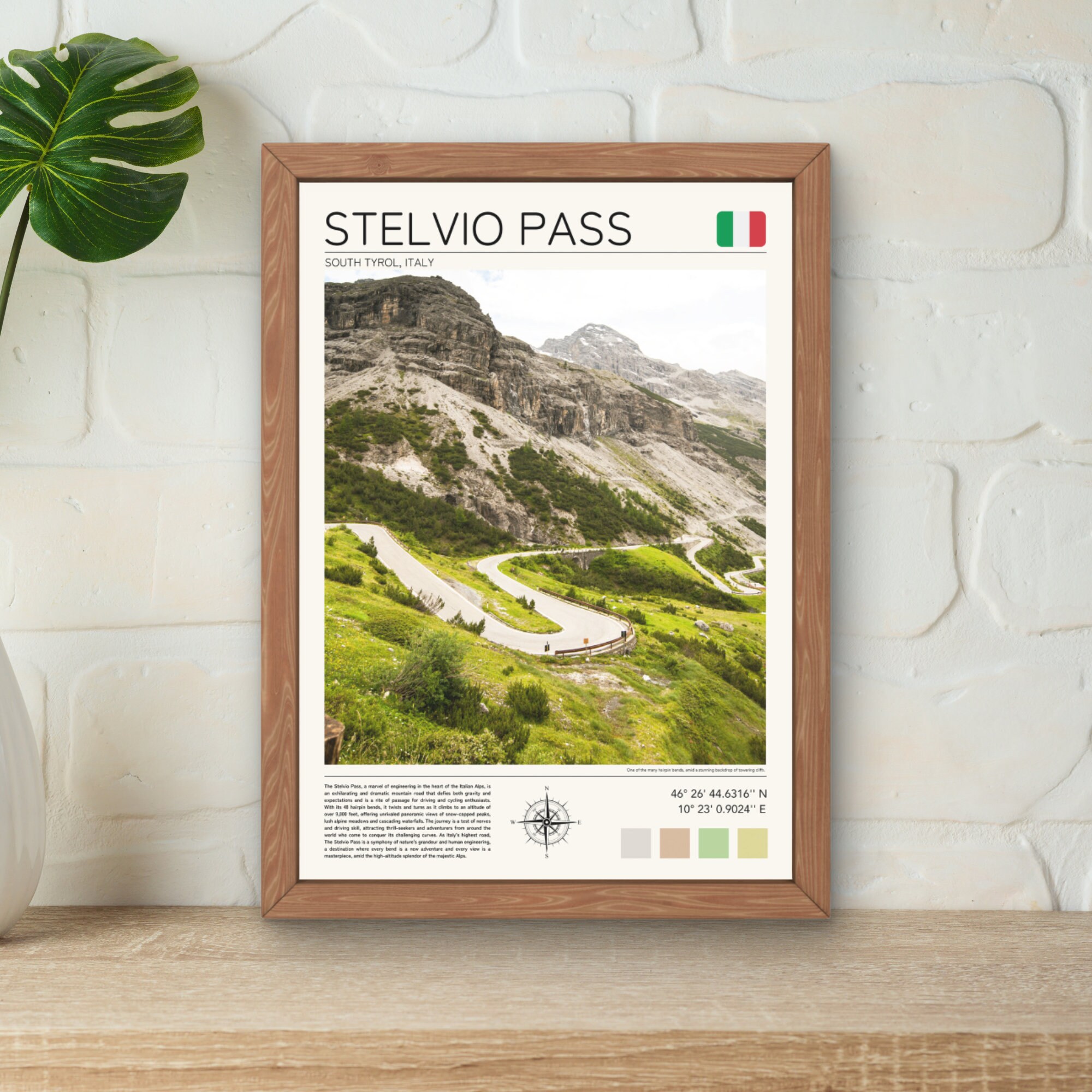 Stelvio Pass Print, Passo Dello Stelvio, Stelvio Pass Wall Art, Driving ...