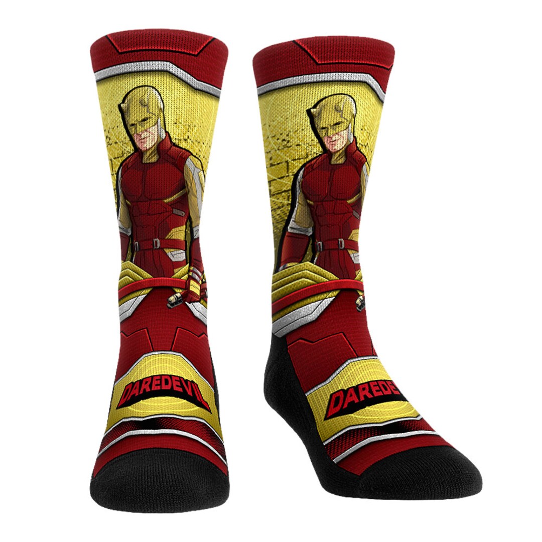 She-hulk Daredevil Hero Pose Crew Socks Ankle Socks Gift - Etsy