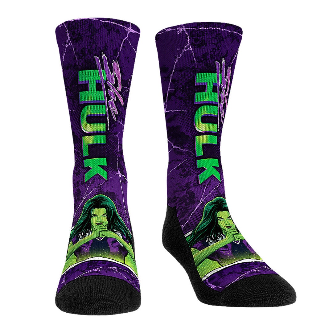 She-hulk Title Sequence Crew Socks Ankle Socks Gift Best - Etsy