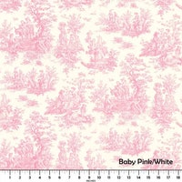 Pink Toile - Etsy