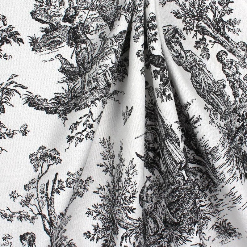 Toile Fabric by the Yard - Etsy