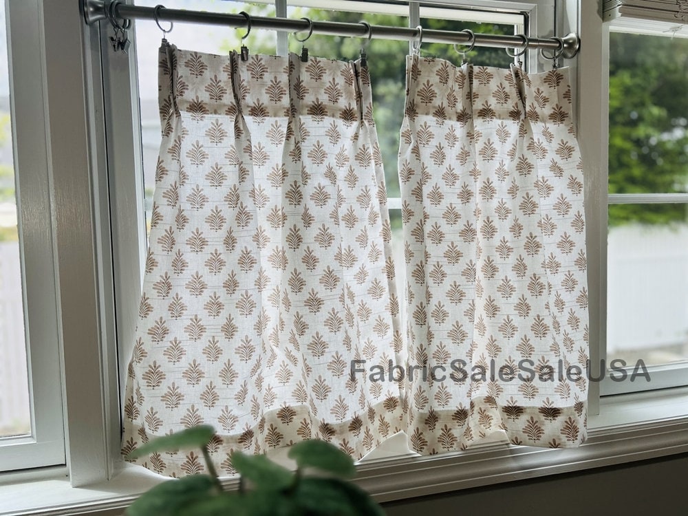 Premier Prints Block Print Floral 54wide Homedecor Fabric by the Yard ...