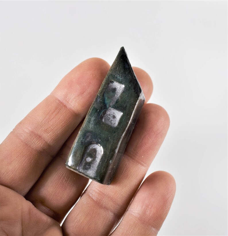 Clay Miniatures. Houses for Model Railway Decoration. City Buildings ...