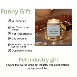 Candle Vet Tech Gift, Vet Nurse. Funny Veterinary Nurses, Vet, Dog ...