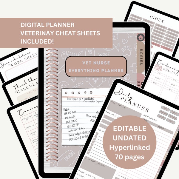 Veterinary Student Cheat Sheets - Etsy