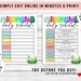 Editable Kids Daily Schedule Template, Squishmallow Schedule Printable ...