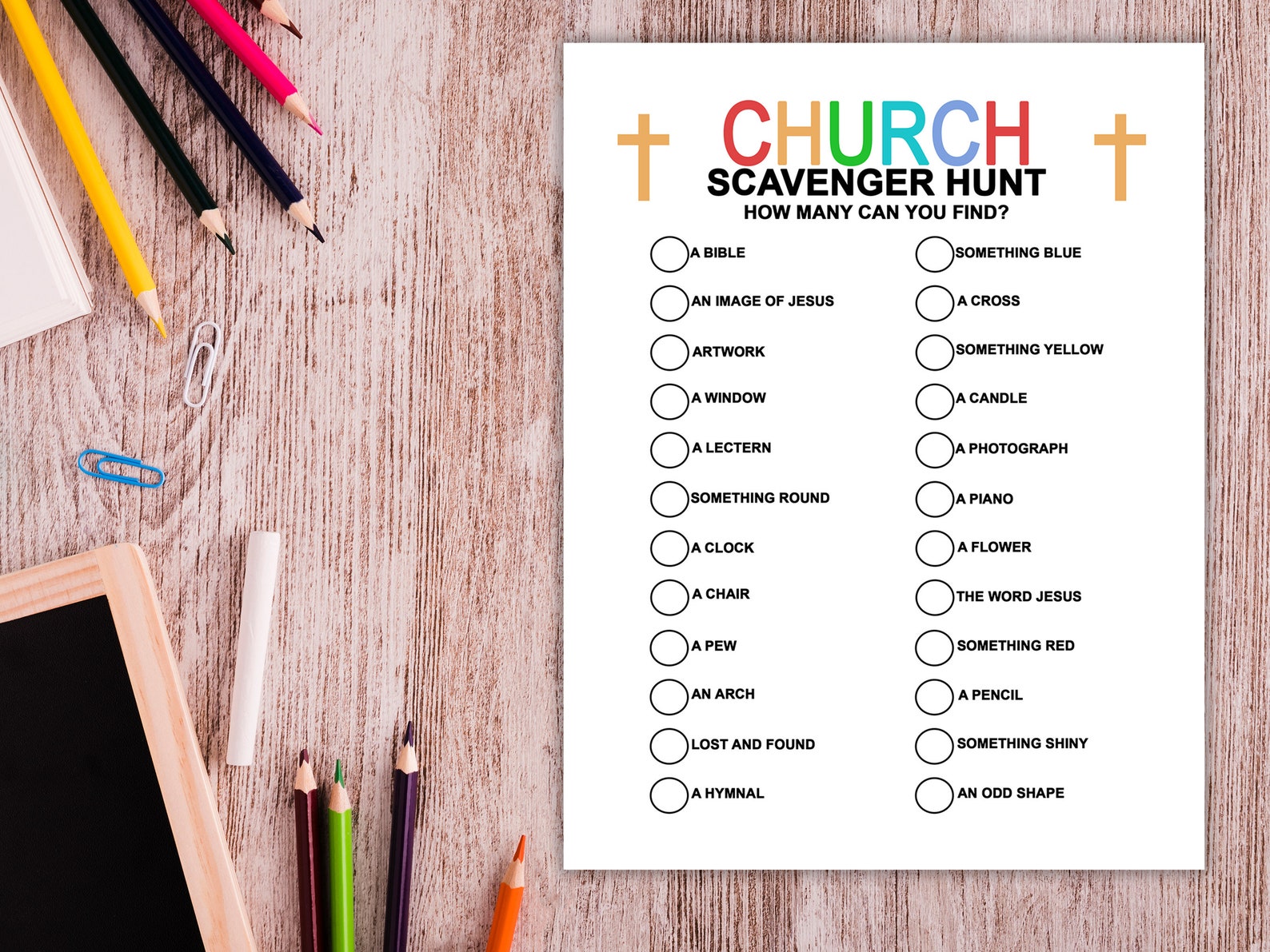 Church Scavenger Hunts, Church Photo Scavenger Hunts, Bible Games ...