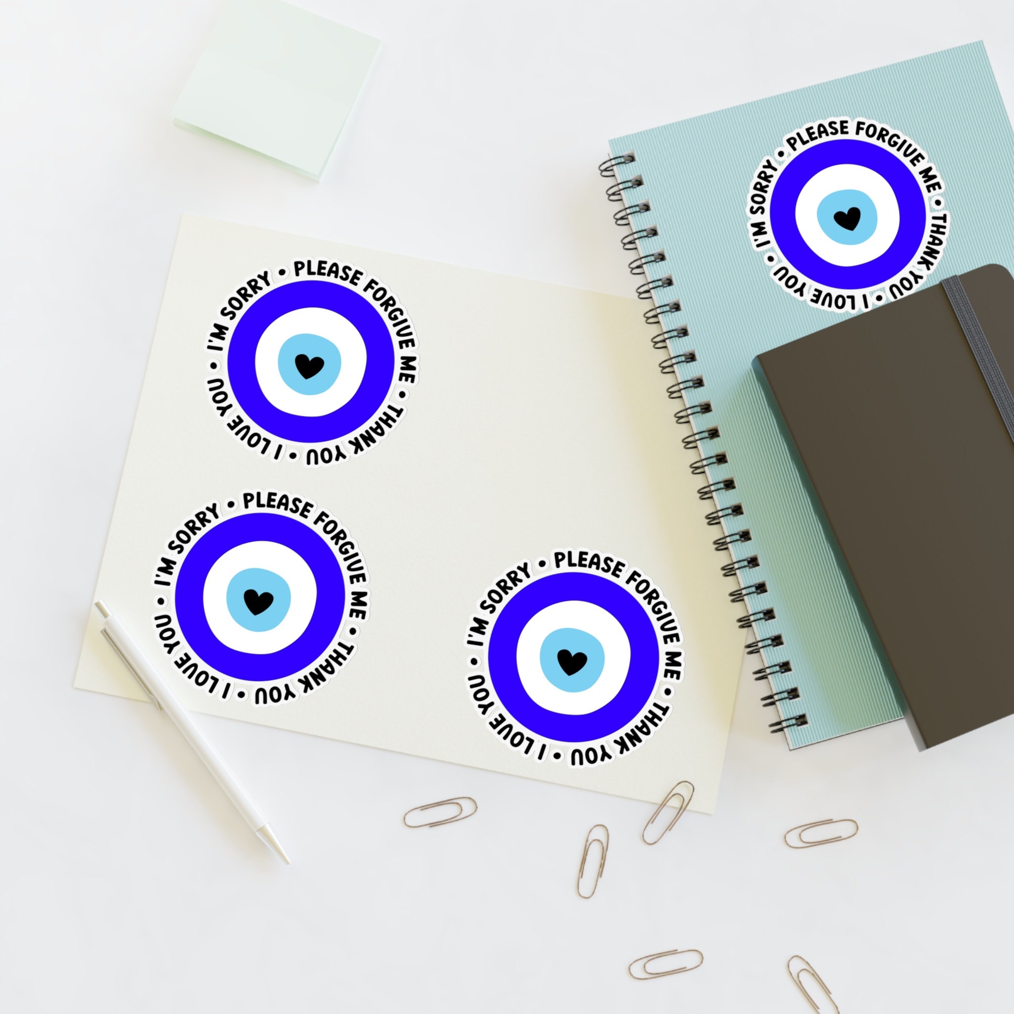 Ho'oponopono Prayer Sticker Sheet Ho'oponopono Healing Mantra Stickers ...