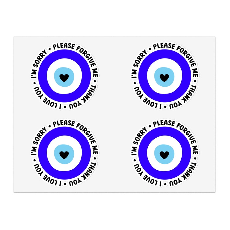 Ho'oponopono Prayer Sticker Sheet Ho'oponopono Healing Mantra Stickers ...