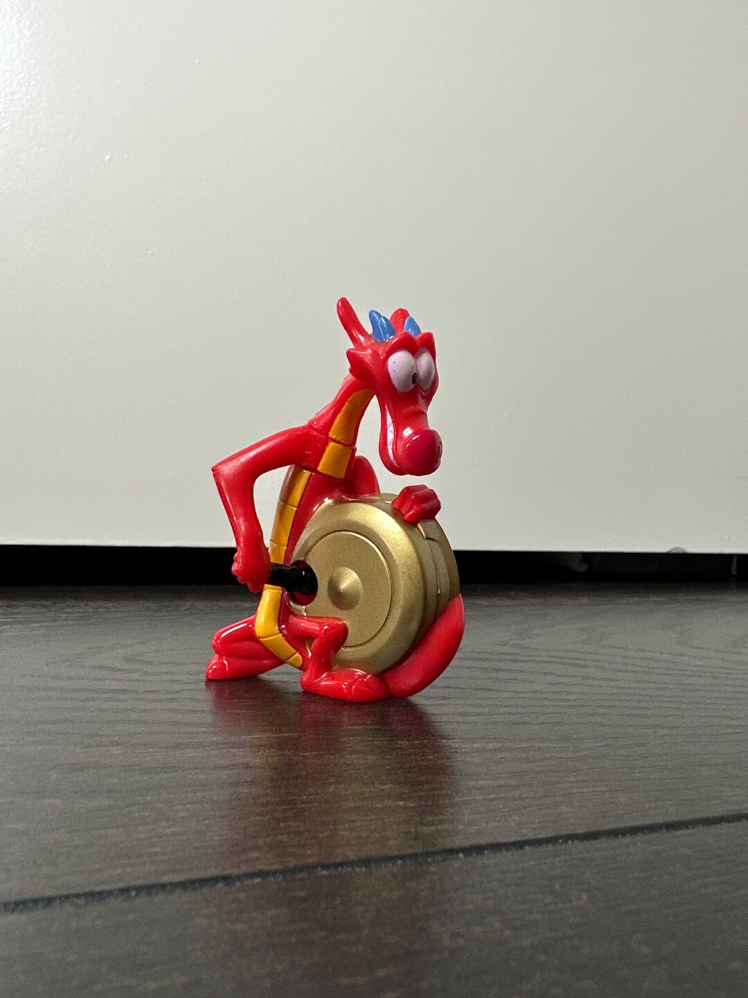Vintage Mc Donalds Disney Mulan Mushu 1998 Draak Die Trommel Speelt ...