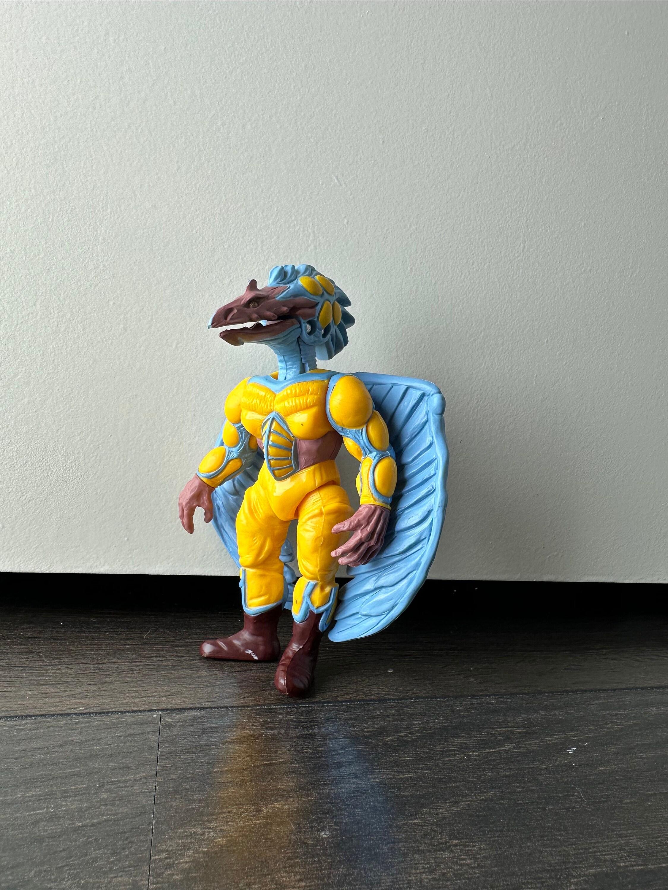 Vintage Mighty Morphin Power Rangers Evil Space Aliens Peck Attack ...