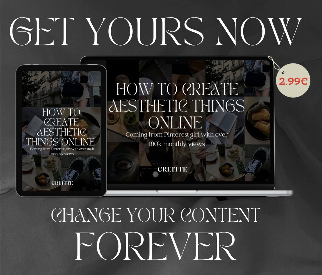 How to Create Aesthetic Things Online - Few Advices From a Successful ...