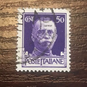 Rare Poste Italiane 50cent; Stamp - Etsy