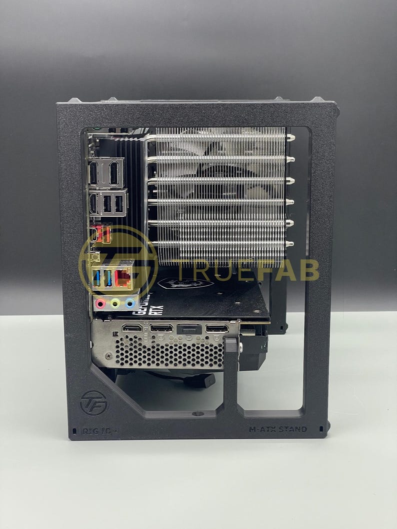 M-ATX Cpu + Gpu Stackable Rig Stand | CPU Crypto Mining, Test Rig ...