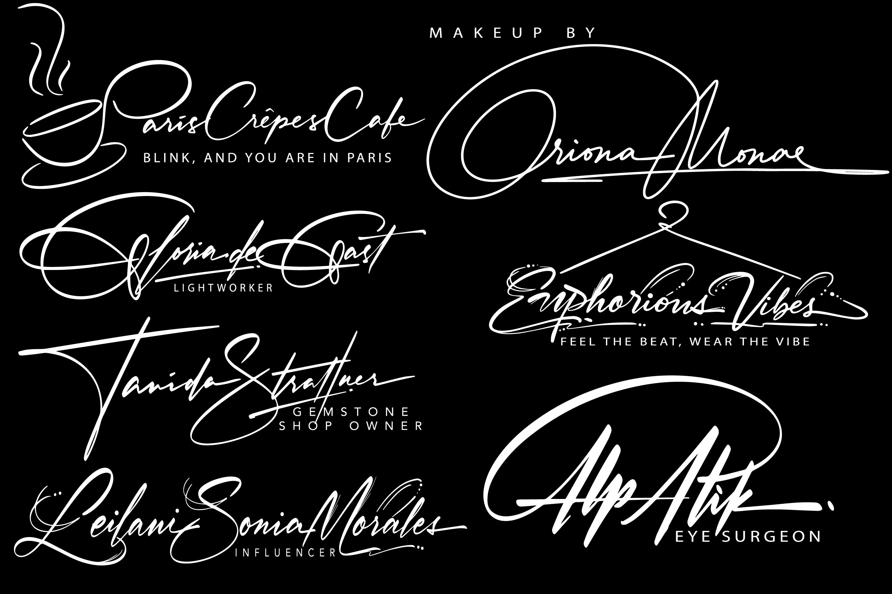 Handwritten Name Calligraphy Signature Logo - Etsy