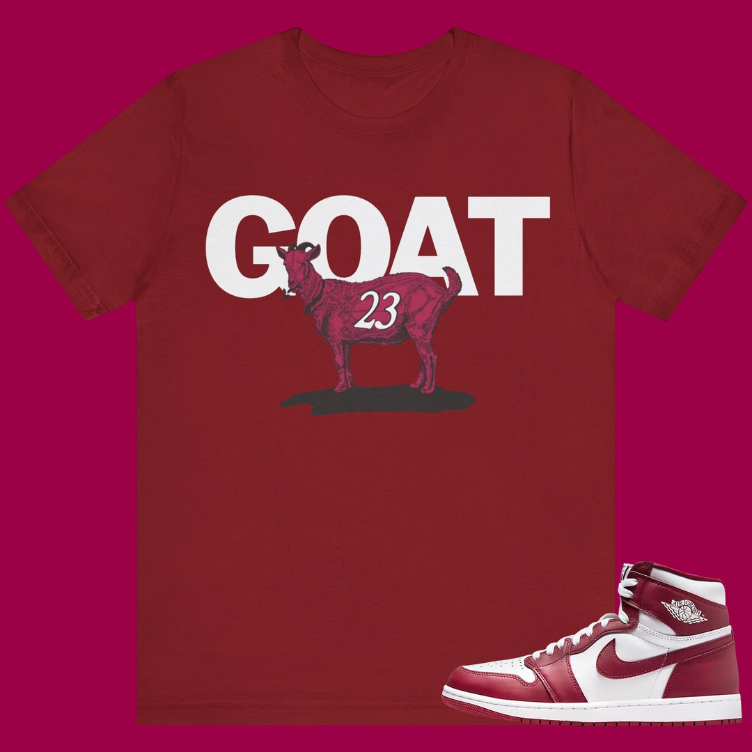 Jordan 1 High OG Artisanal Red - Goat Amongst Goats - Unisex Sneaker ...