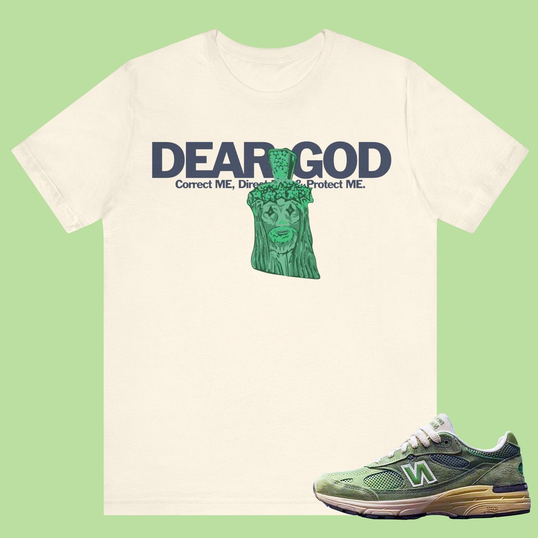 New Balance 993 Chive - Dear God the Jesus Piece - Unisex Sneaker ...