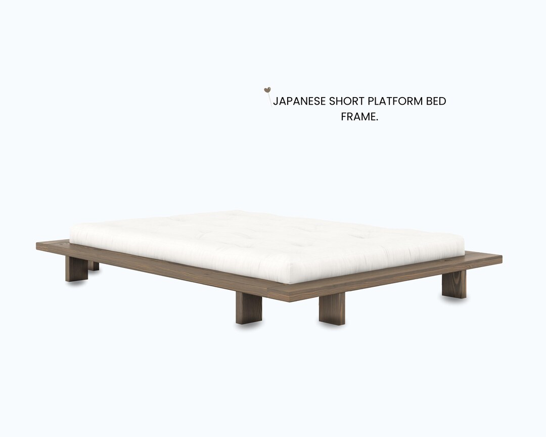 Modern Japanese Bed Frame Platform Bed Frame Floating Unique Bed Frame ...