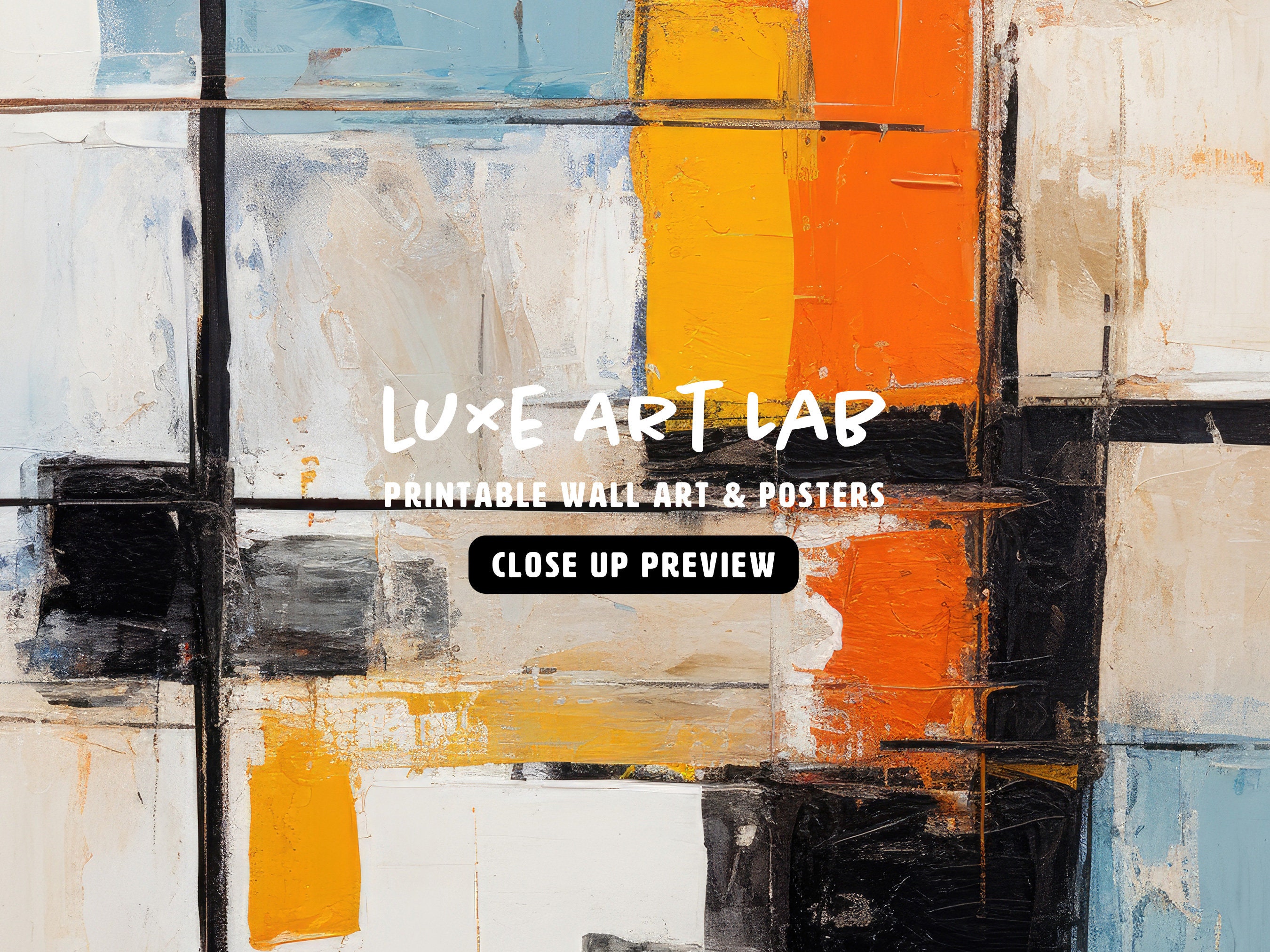 RADIANT MIRAGE | Abstract Art | Wall Art | Impressionism | Wall ...