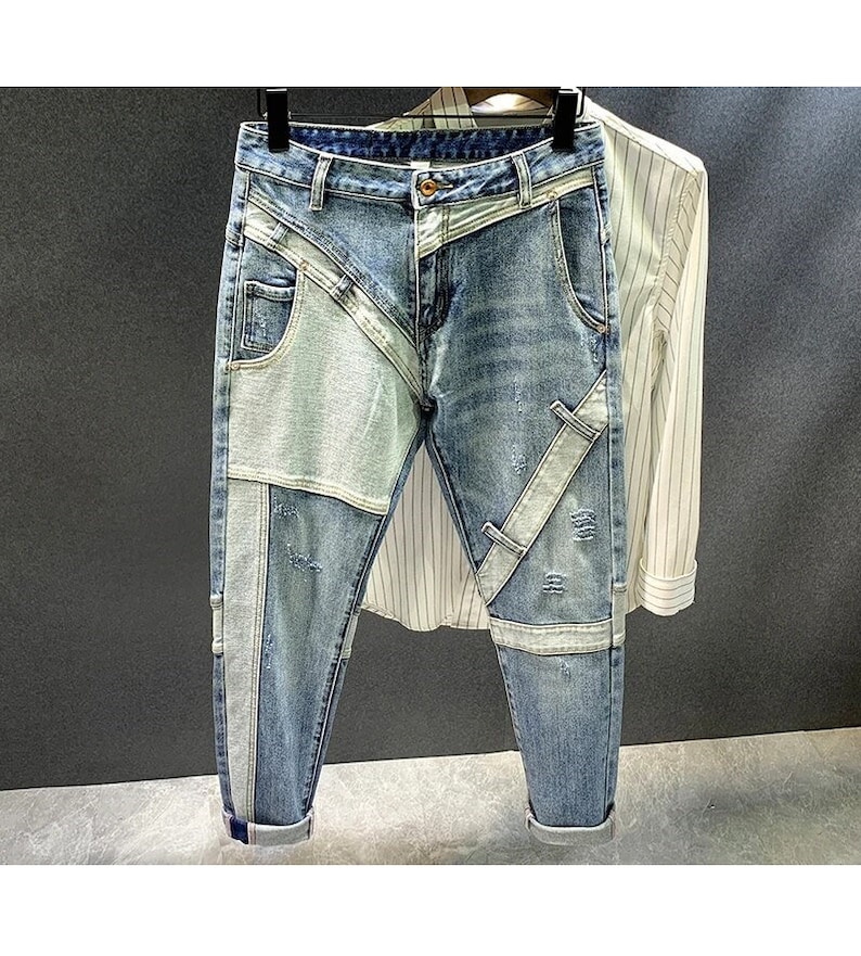 Denim Jeans New Custom Clothing High Quality Jeans - Etsy UK