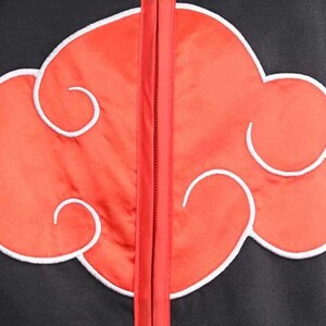 Red Cloud Ninja Cloak, Unisex Anime Cosplay Costume, Anime Expo Cosplay ...