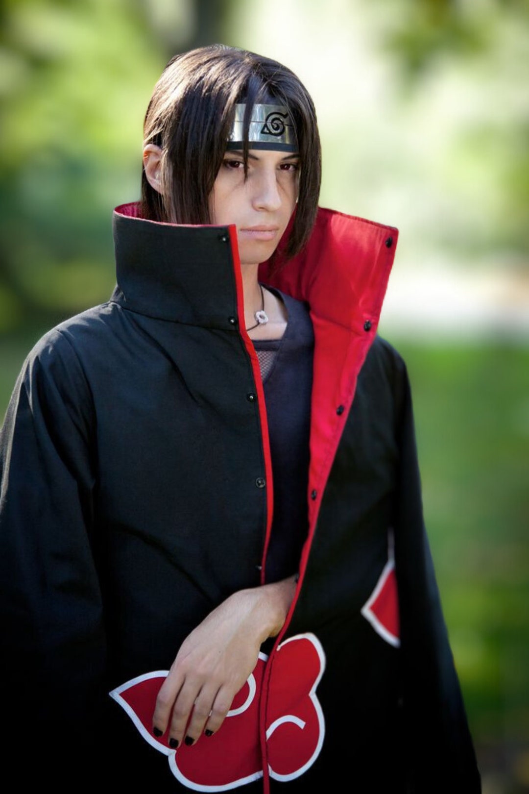Red Cloud Ninja Cloak, Unisex Anime Cosplay Costume, Anime Expo Cosplay ...