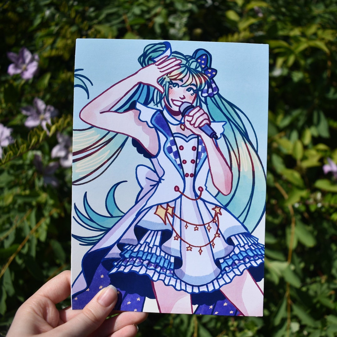 MMJ! Hatsune Miku A6/A5/A4 Print | Vocaloid | Project Sekai - Etsy