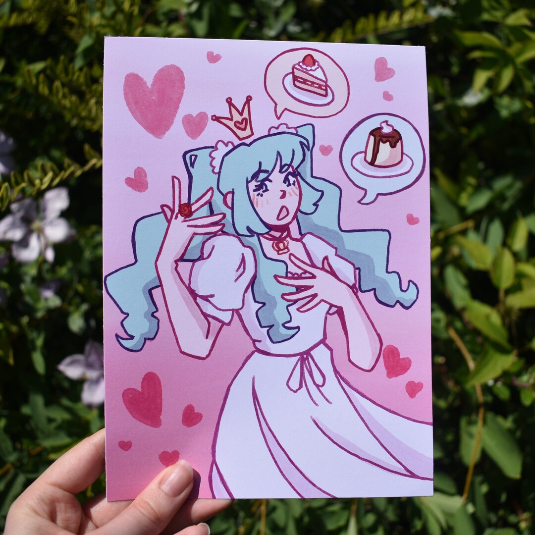 Hatsune Miku A6/A5/A4 Print | Vocaloid | World is Mine - Etsy