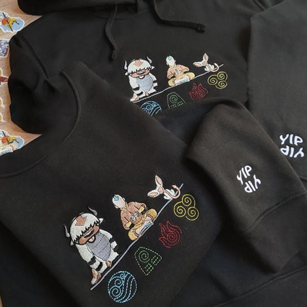 Appa Sweatshirt Embroidered - Etsy