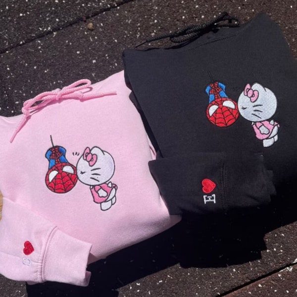 Hello Kittys Spider Man Svg - Etsy