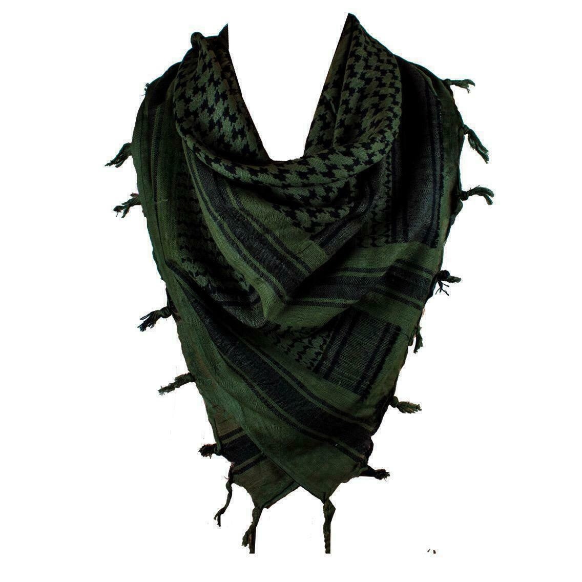 100% Cotton Military Arab Army Shemagh Soft Lightweight Neck Scarf ...